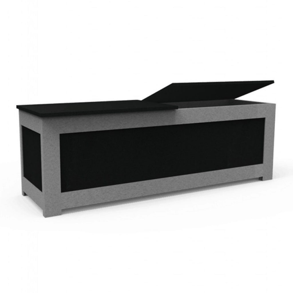 Recycled Plastic Ice Chest with Logo for Golf Courses, Pools