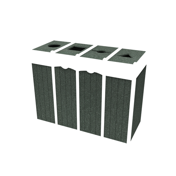 Large Waste and Recycling Receptacles for Commercial Use