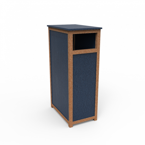 Commercial Waste Receptacles in Recycled Plastic