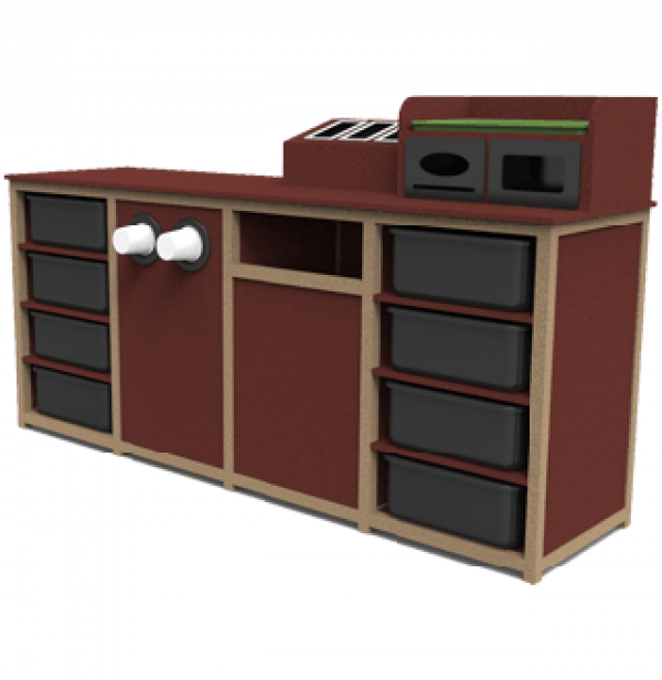 Condiment Station-Deluxe | Organize & Dispense Condiments