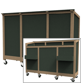 Commercial Portable Bar for Resorts, Pools, Clubs, Golf Courses