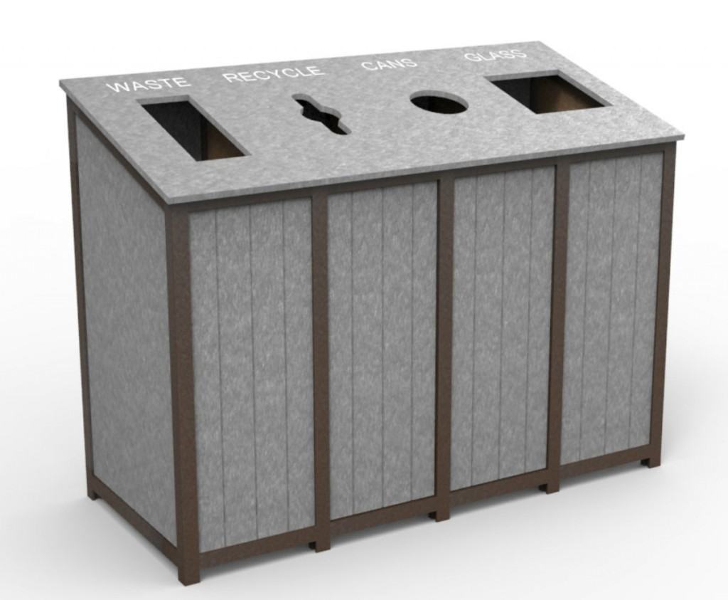 Large Recycling Containers Keep Your Campus Clean
