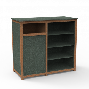 Busser Station Double Classic Series Indoor or Outdoor