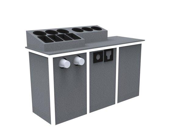 Condiment Organizer | Station For Organizing Condiments