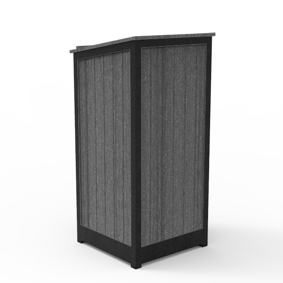 Angled Top Hostess Podium | Model Number PD1T