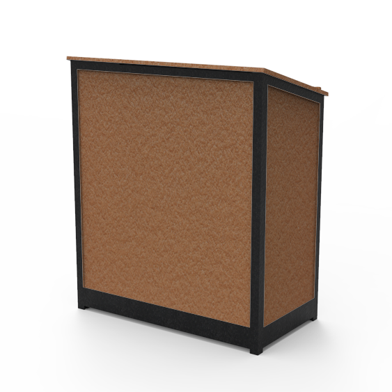 Outdoor Valet Stand or Greeting Podium in Affordable Recycled Plastic