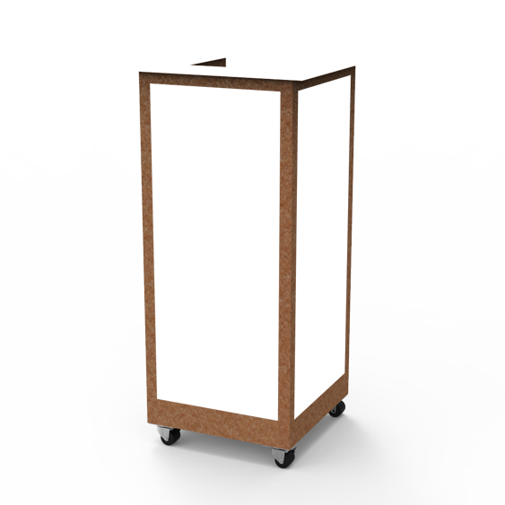 Flat Top Hostess Podium | Model Number PD4C