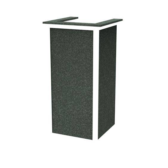 Flat Top Hostess Podium | Model Number PD4C