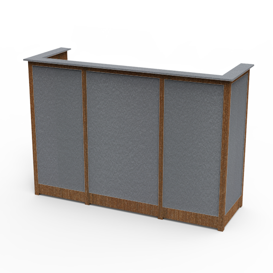 Recycled Plastic Valet Podiums Emblazoned with Your Logo and Brand