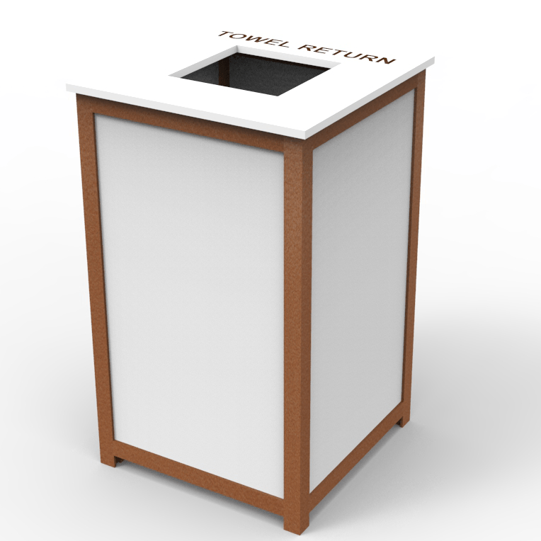 Outside Towel Return Bin | R3 Site Furnishings