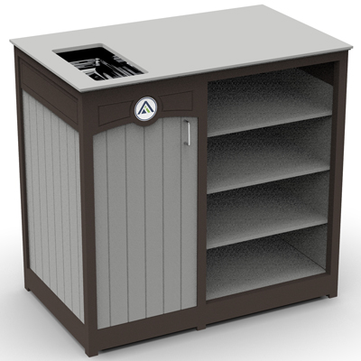 Top Load Busser Station | Model Number FSB6S