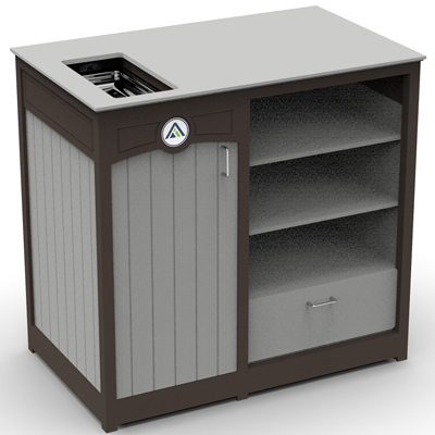 Top Load Busser Station | Model Number FSB7S