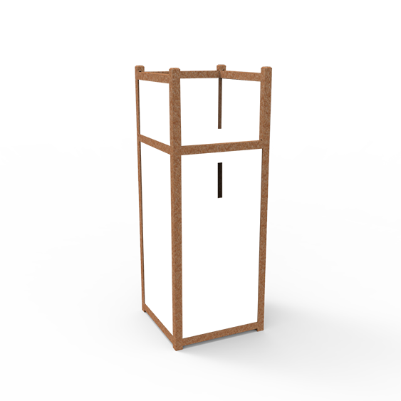 Towel Return Bin | For Use in Hotel Fitness Rooms & Pool Areas