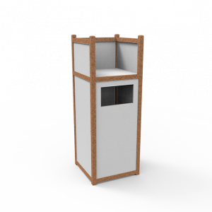 Towel Return Bin | For Use in Hotel Fitness Rooms & Pool Areas