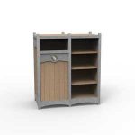 Towel Return Valets with Optional Logo | R3 Site Furnishings