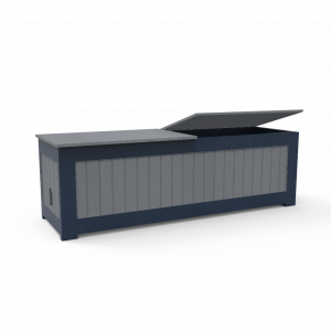 Commercial Ice Chests with Split Lid to Accommodate Two Coolers